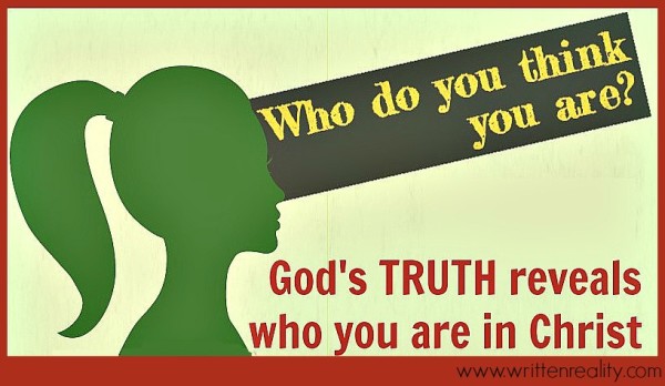 Who do you think you are? - Written Reality