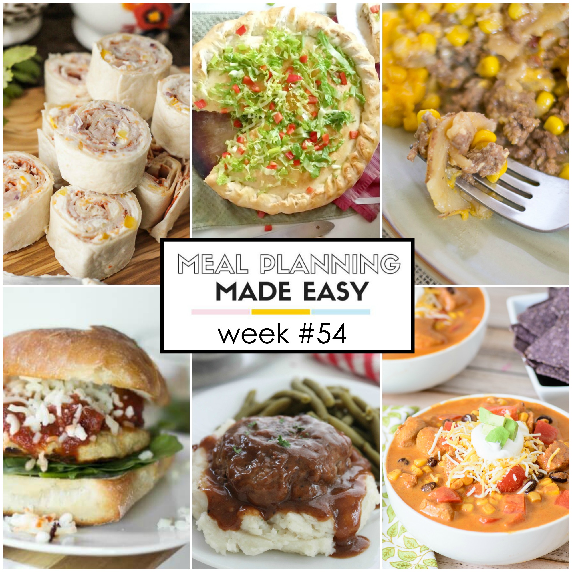 Easy Meal Plan 54 Written Reality